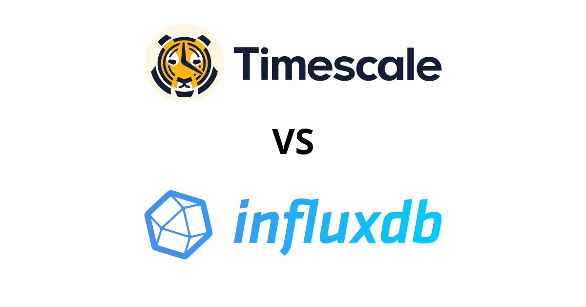 Why we chose TimescaleDB over InfluxDB