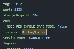 Changing the Timezone in Node-RED